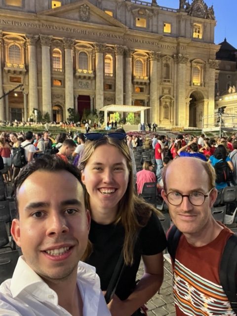 Reisverslag van de gebedswake in Rome - Luisterend op weg